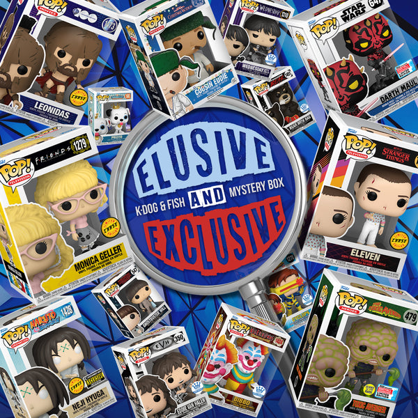 K-DOG & FISH: ELUSIVE & EXCLUSIVE - MYSTERY BOX (SOLD OUT) - K-Dog & Fish