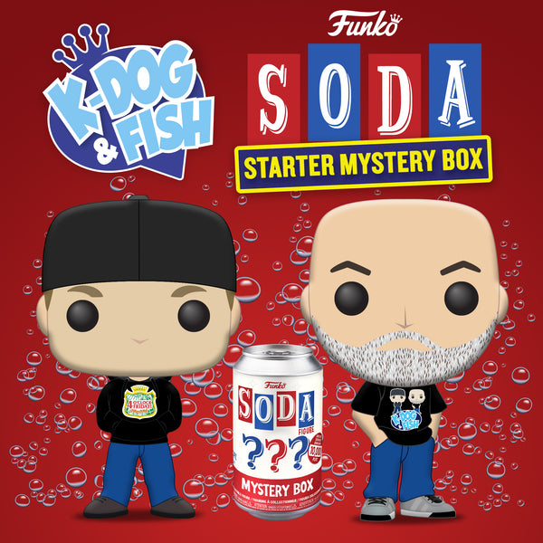 K-DOG & FISH: FUNKO SODA STARTER MYSTERY BOX! - K-Dog & Fish