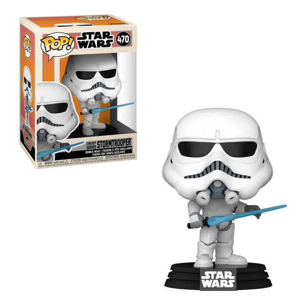 STAR WARS: CONCEPT SERIES - STORMTROOPER (WITH LIGHTSABER) - K-Dog & Fish